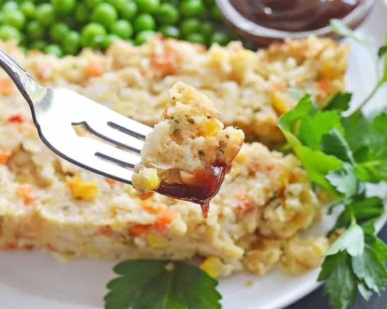 Barbecue Red Lentil Loaf - Living Vegan