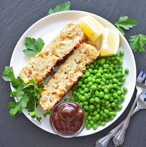 Barbecue Red Lentil Loaf - Living Vegan