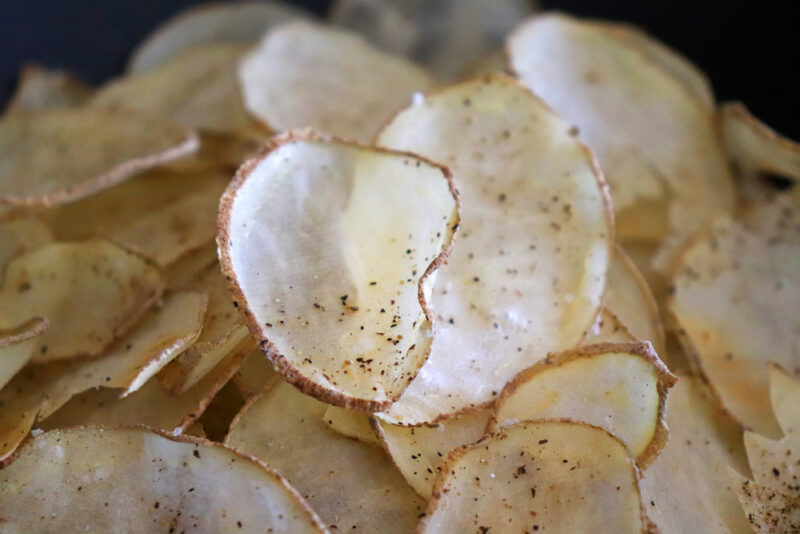 Homemade Salt and Vinegar Chips Recipe - Living Vegan