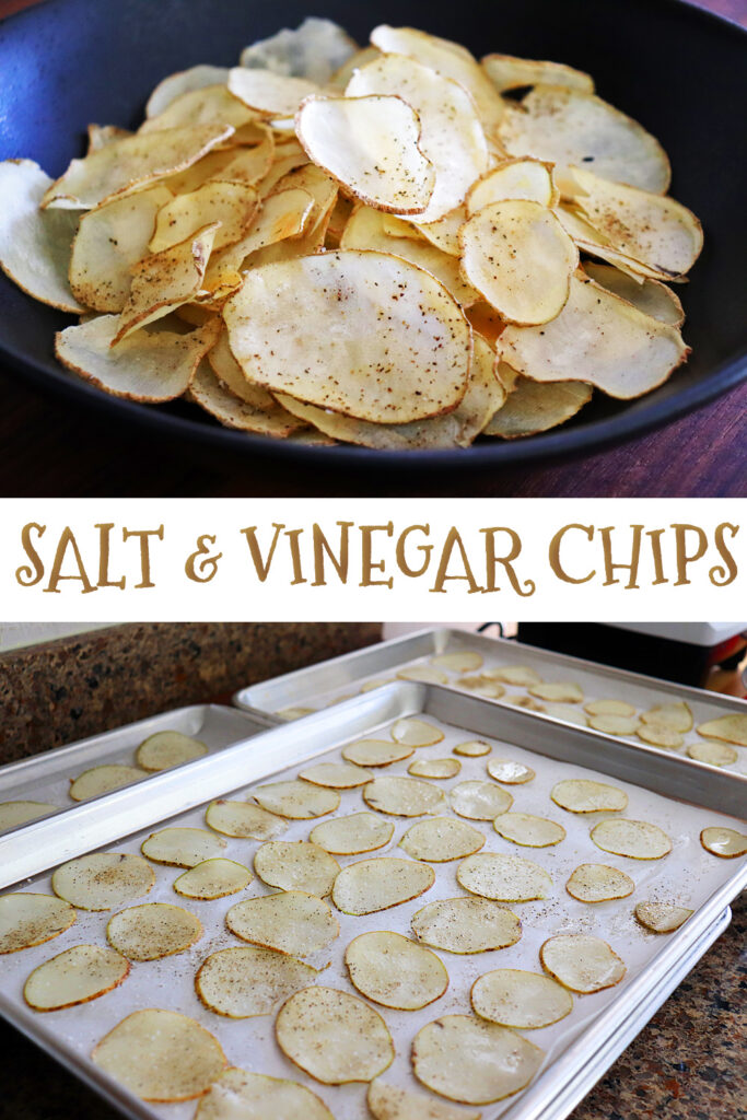 Homemade Salt and Vinegar Chips Recipe - Living Vegan